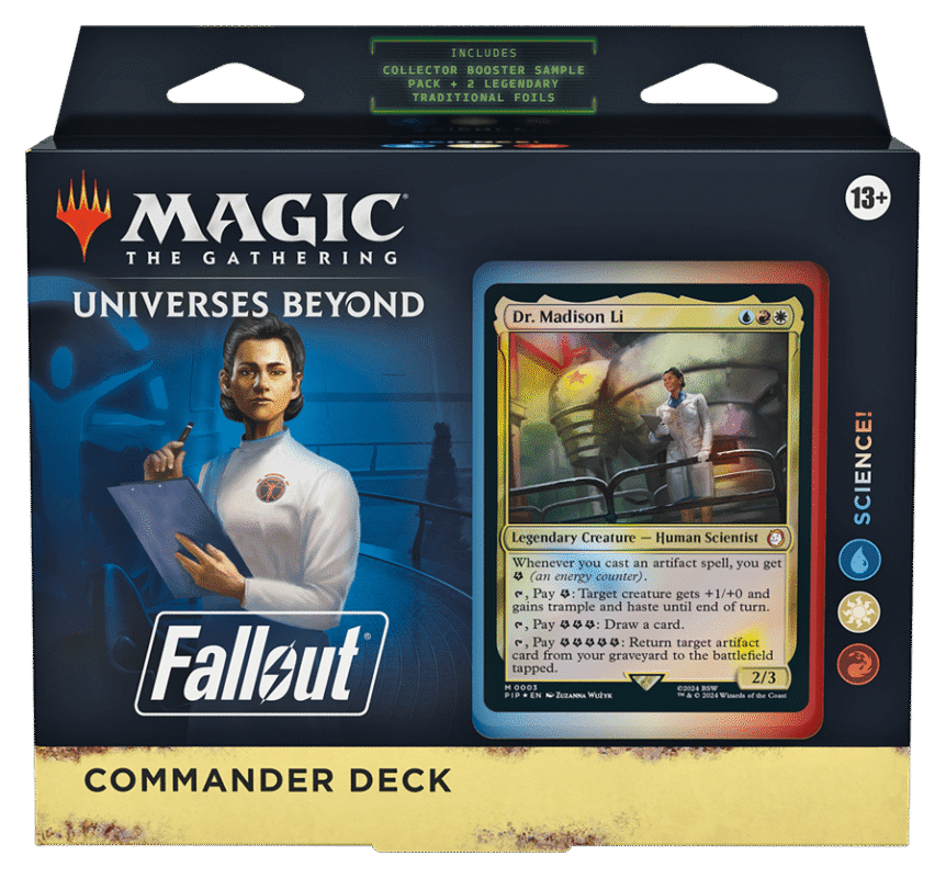 MTG Fallout Science! – Commander Deck – ENG – planeswalkers.shop